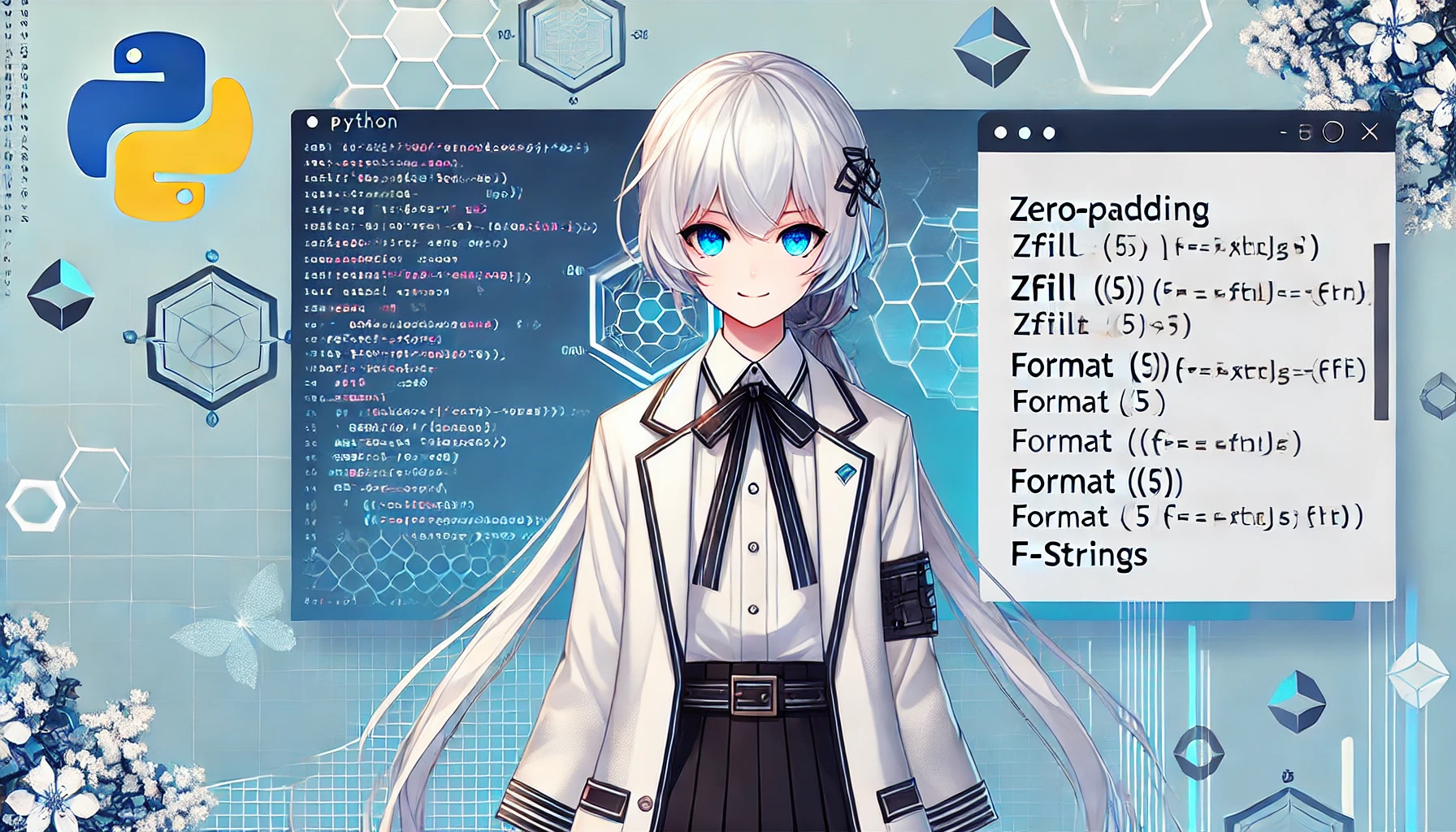 Python 補零教學：zfill()、rjust()、format() 的用法與實務範例完整解析 - Practical Python Programming